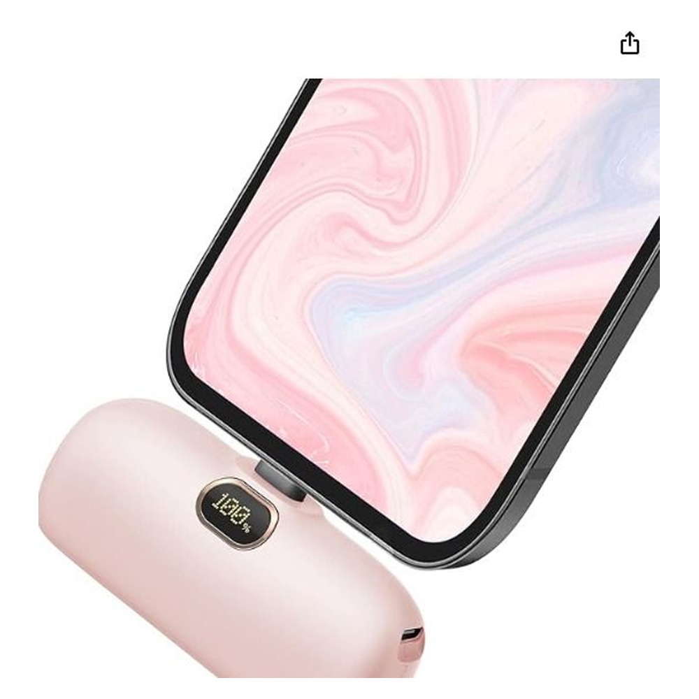 LUCKYDUO Portable Charger 5000mAh,Mini Power Bank Fast Charging and PD ...