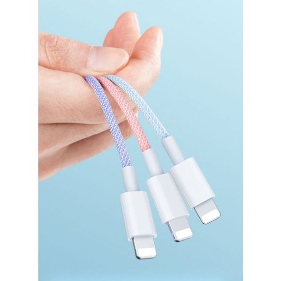 MA-C94A Type C to IOS Fast Charging Braided Wire Cable PD Charge ...