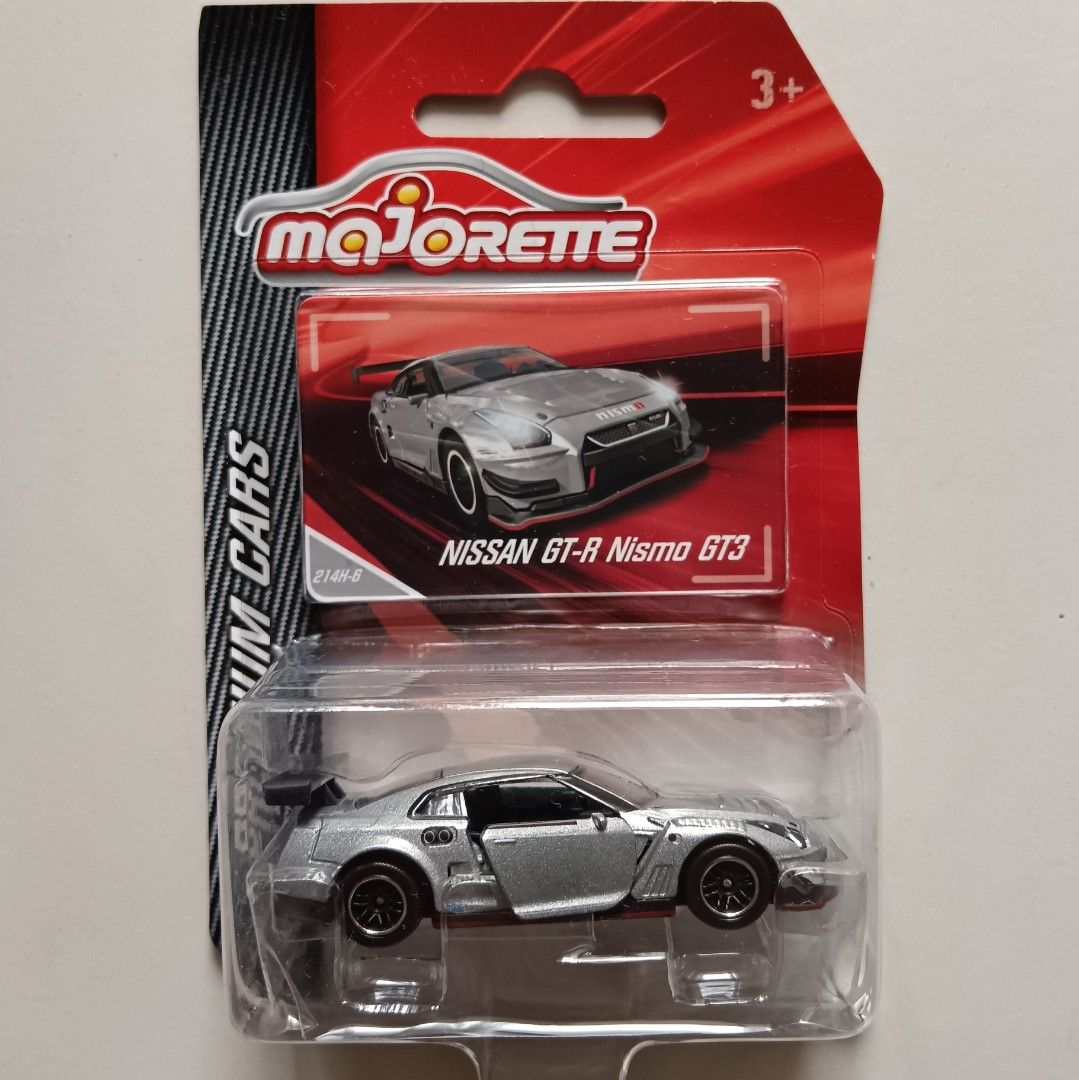 MAJORETTE Premium Cars Nissan GT-R Nismo GT3 Metallic Silver Edition ...