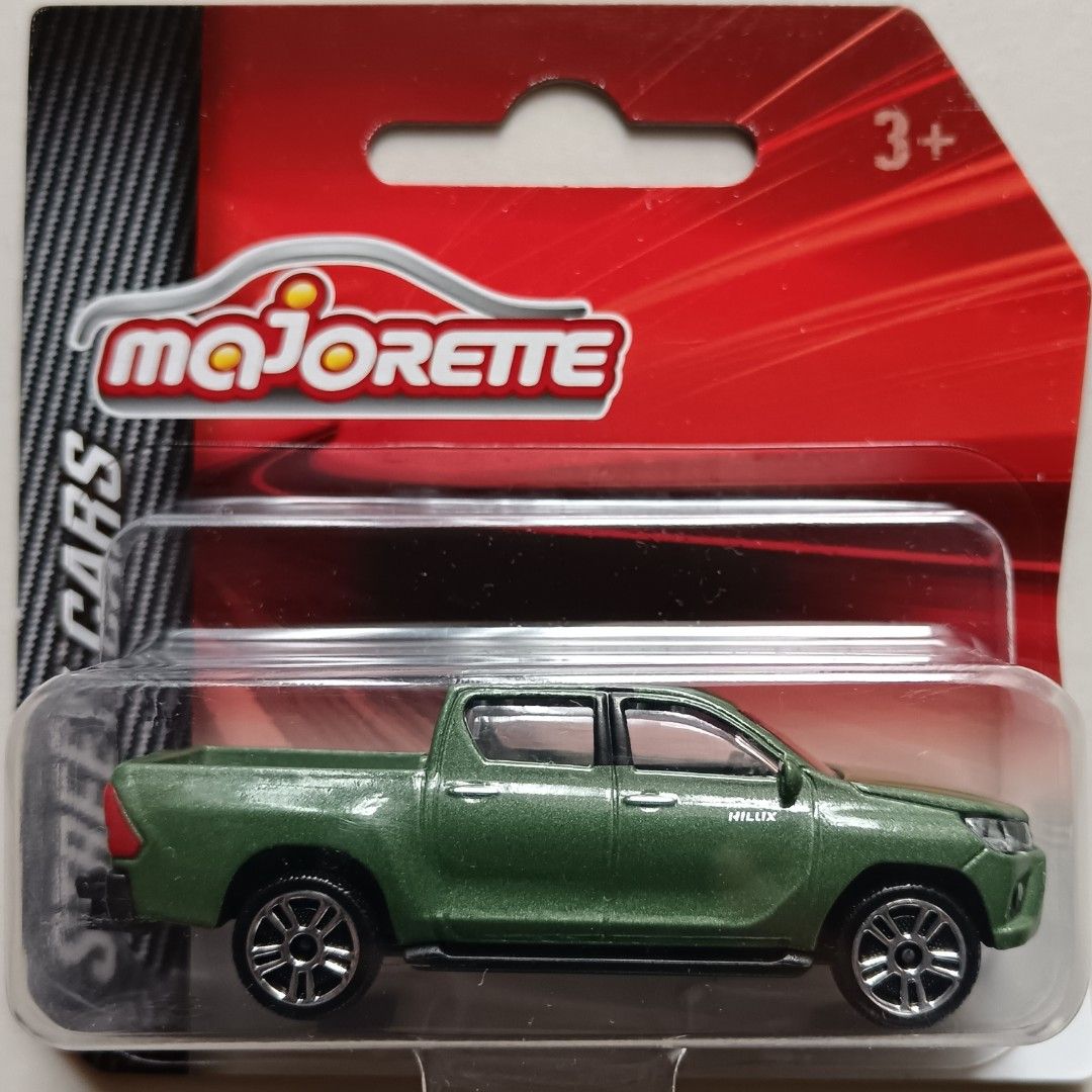 MAJORETTE Street Cars Toyota Hilux Revo Metallic Green Diecast 1:64 ...