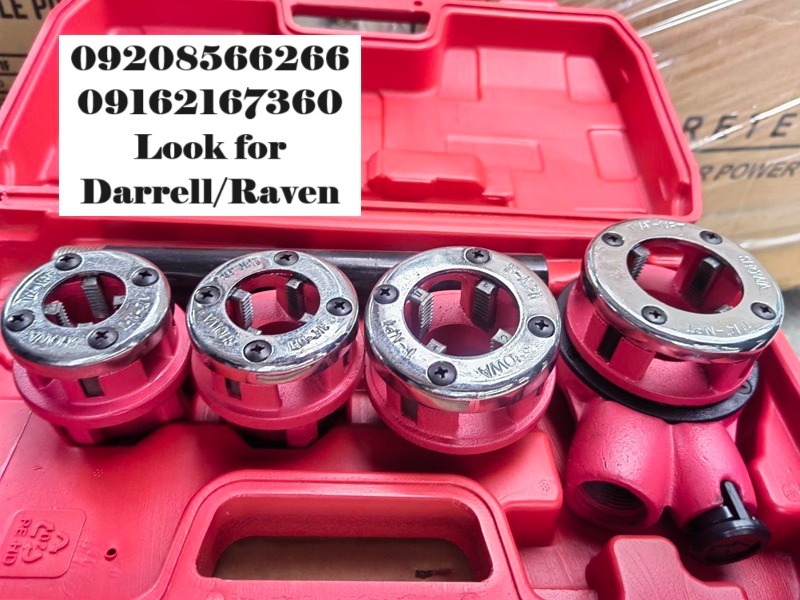 MANUAL PIPE THREADER 1/2- 2", Commercial & Industrial, Construction ...