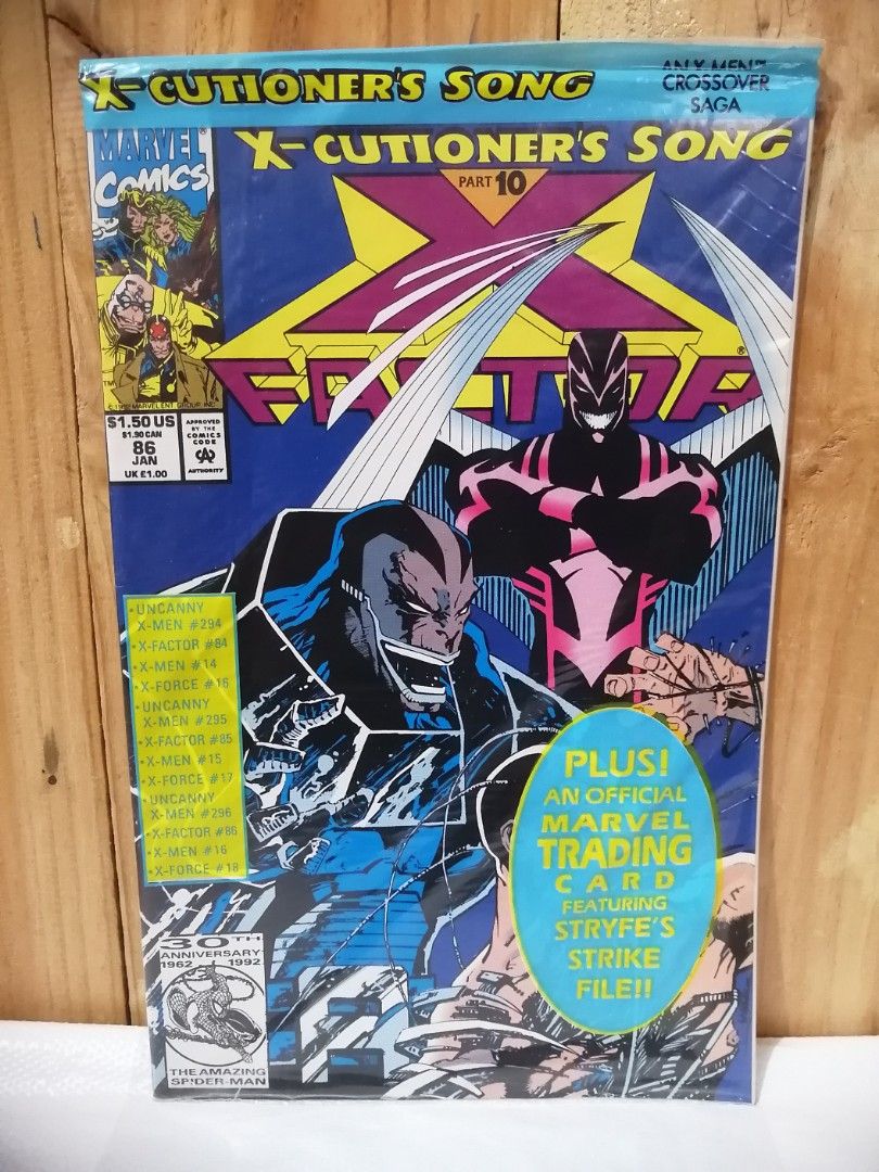 Marvel Comics X-Cutioner's Song X-factor Part 10 Single Issue #86 ...