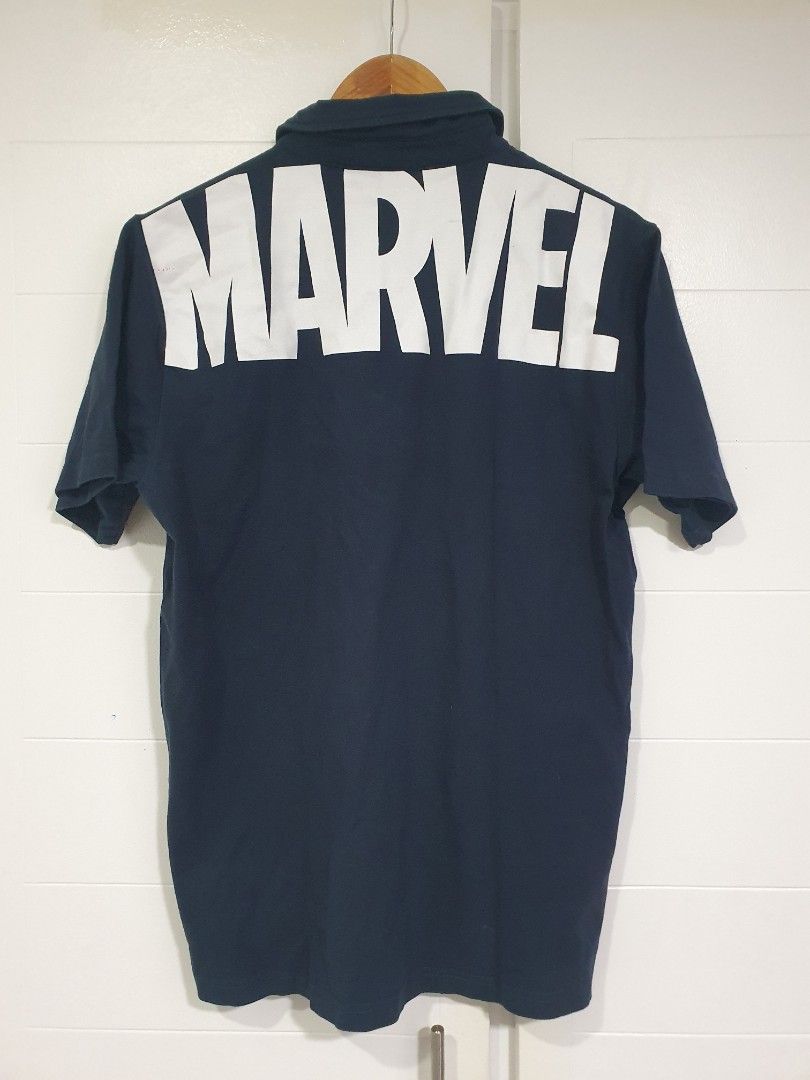 Marvel Polo shirt, Men's Fashion, Tops & Sets, Tshirts & Polo Shirts on ...