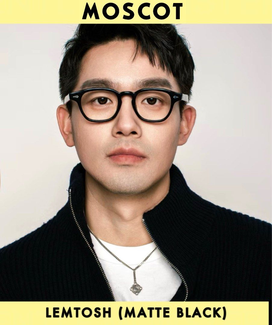 Mascot Lemtosh Glasses in Matte Black, Men's Fashion, Watches ...