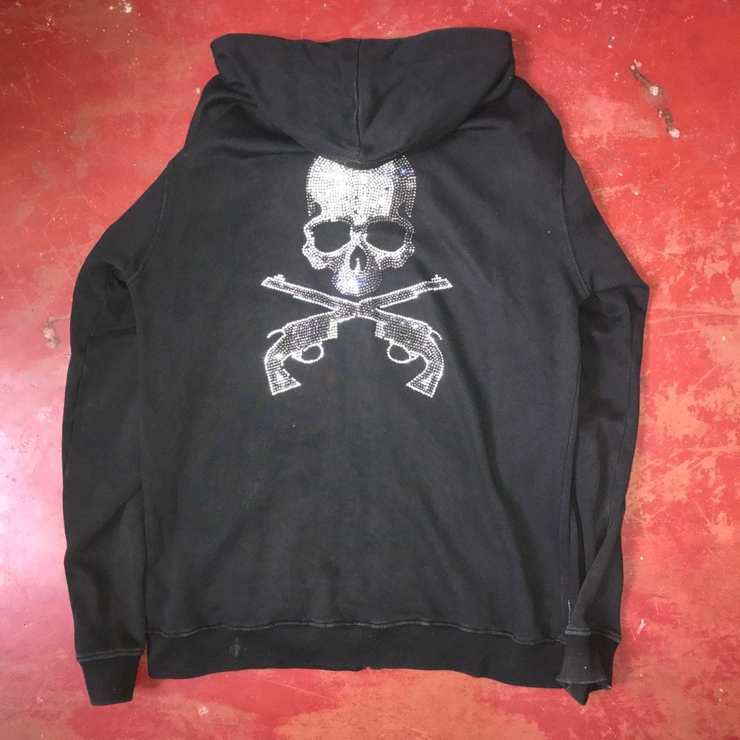 Mastermind zip up rinestone, Men's Fashion, Activewear on Carousell