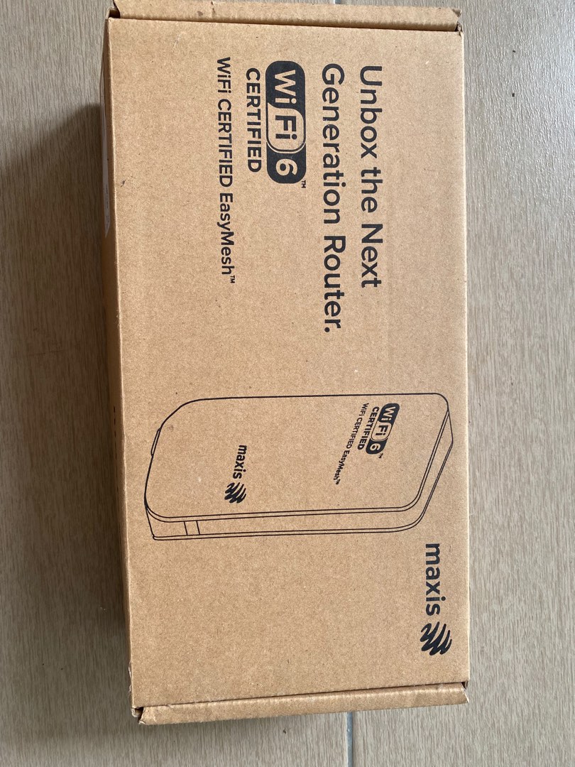 Maxis Fiber Wifi 6 Router, Computers & Tech, Parts & Accessories ...