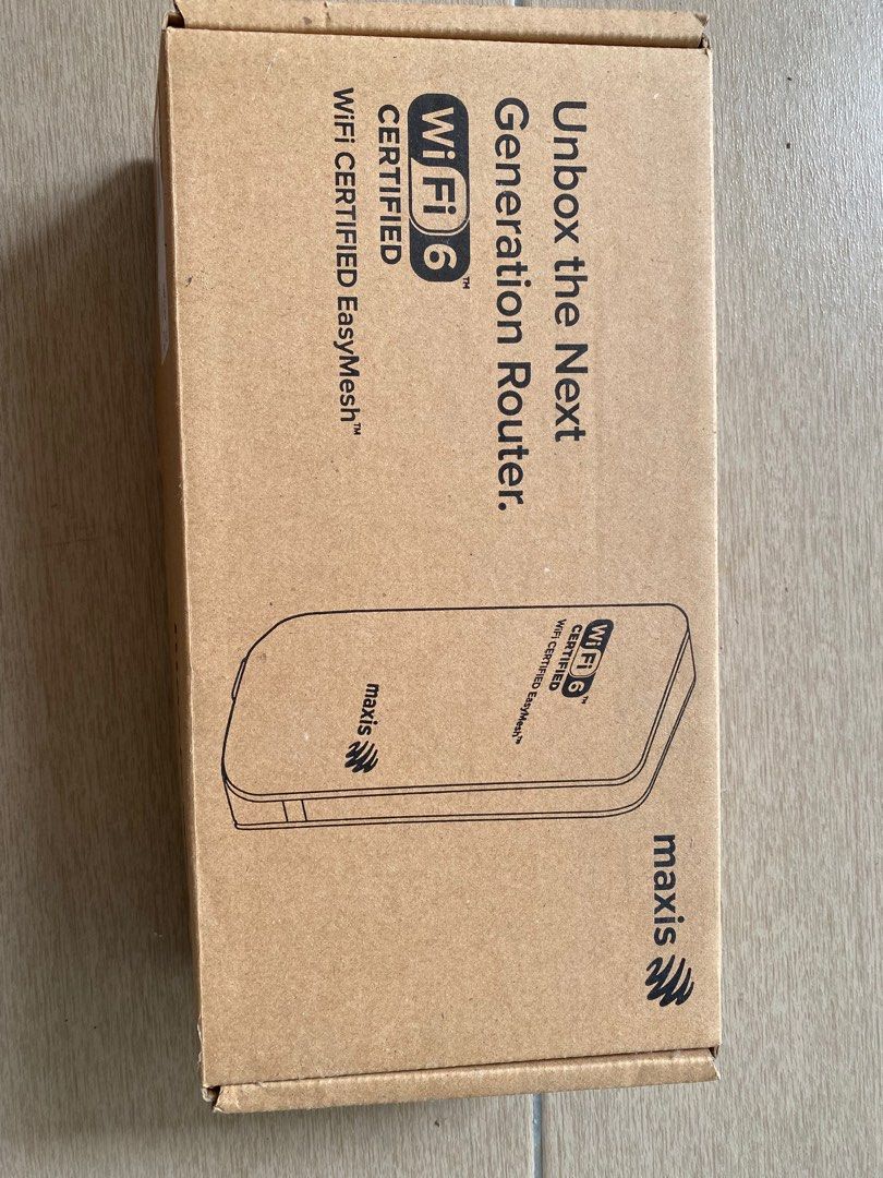 Maxis Fiber Wifi 6 Router, Computers & Tech, Parts & Accessories ...