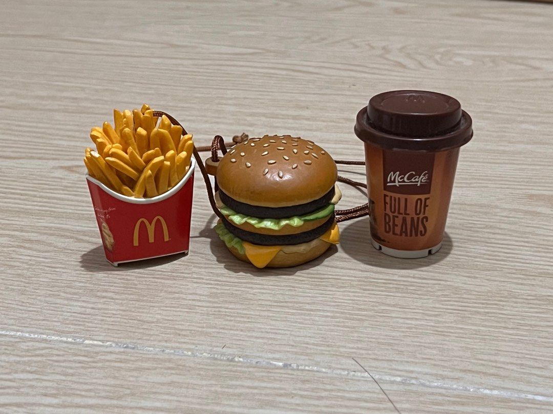 McDonald's Food Strap, Hobbies & Toys, Memorabilia & Collectibles, Fan ...