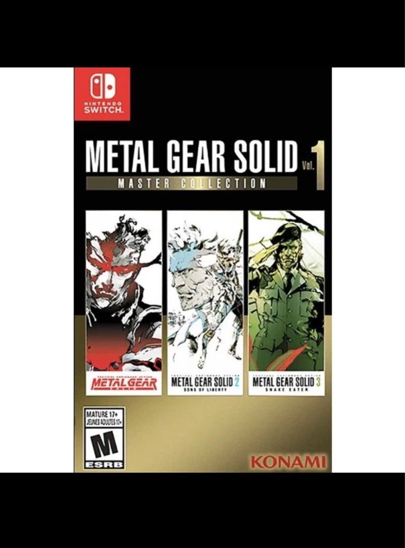 Metal Gear Solid: Master Collection Volume 1 (Nintendo Switch), Video ...