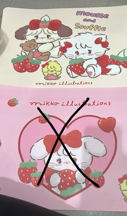 Mikko x Miniso Table Mat, Hobbies & Toys, Stationery & Craft, Other Stationery & Craft on Carousell