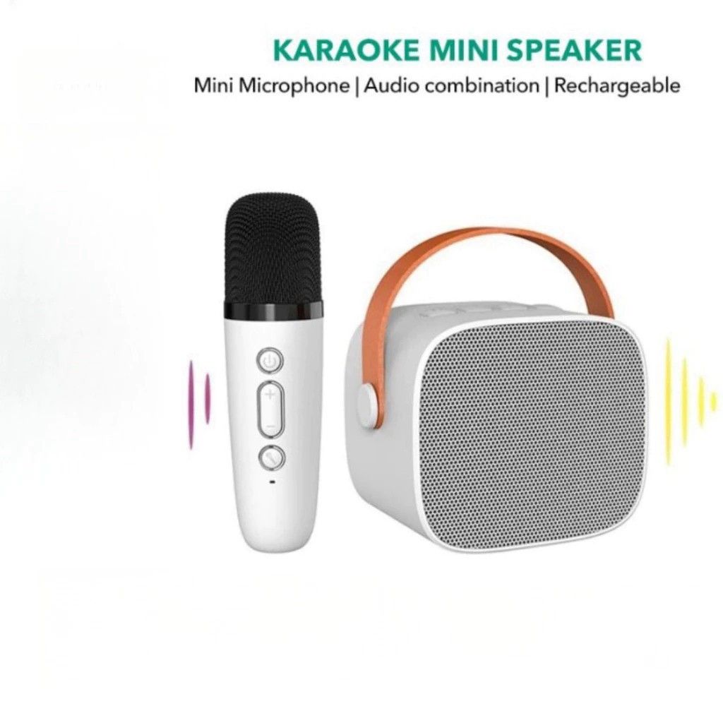 Mini KTV Karaoke Portable Set Speaker + 1 Microphone, Audio ...