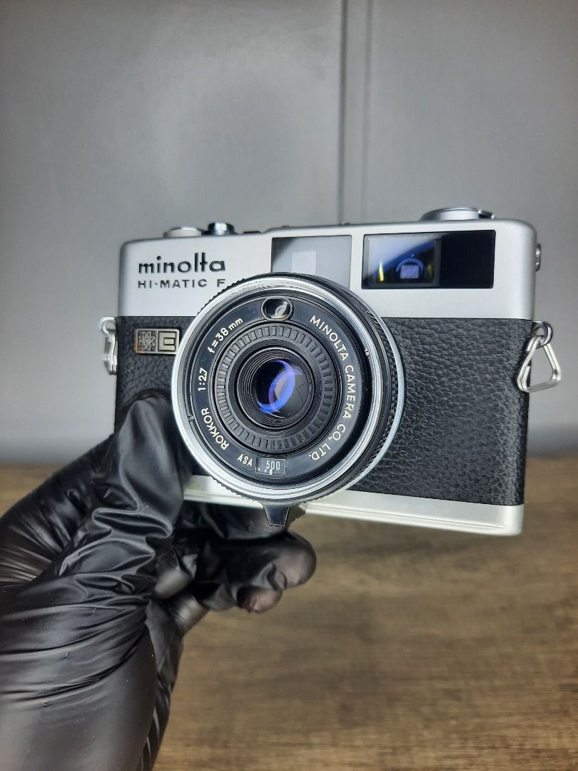 Minolta Hi Matic F Rangefinder Film Camera, Photography, Cameras on ...