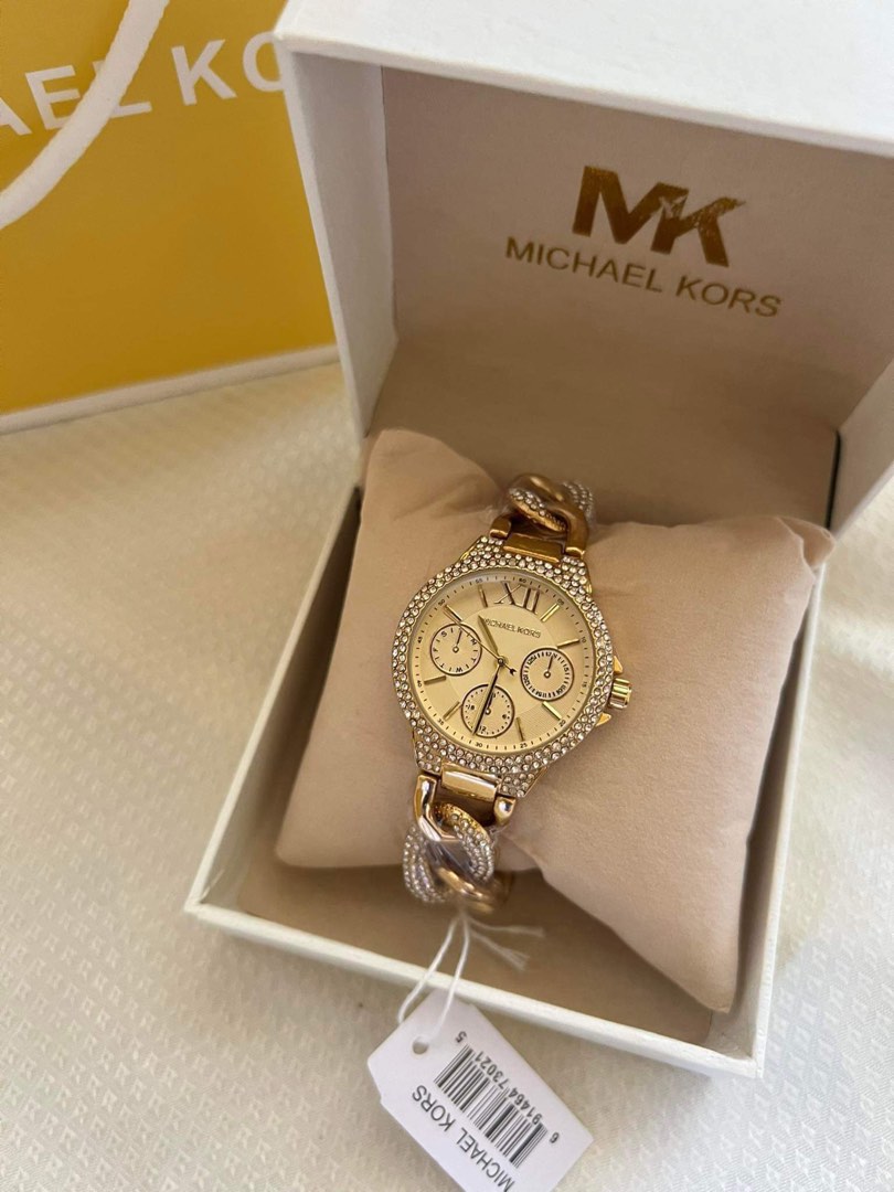 Mk diamond watch, Women's Fashion, Watches & Accessories, Watches on ...