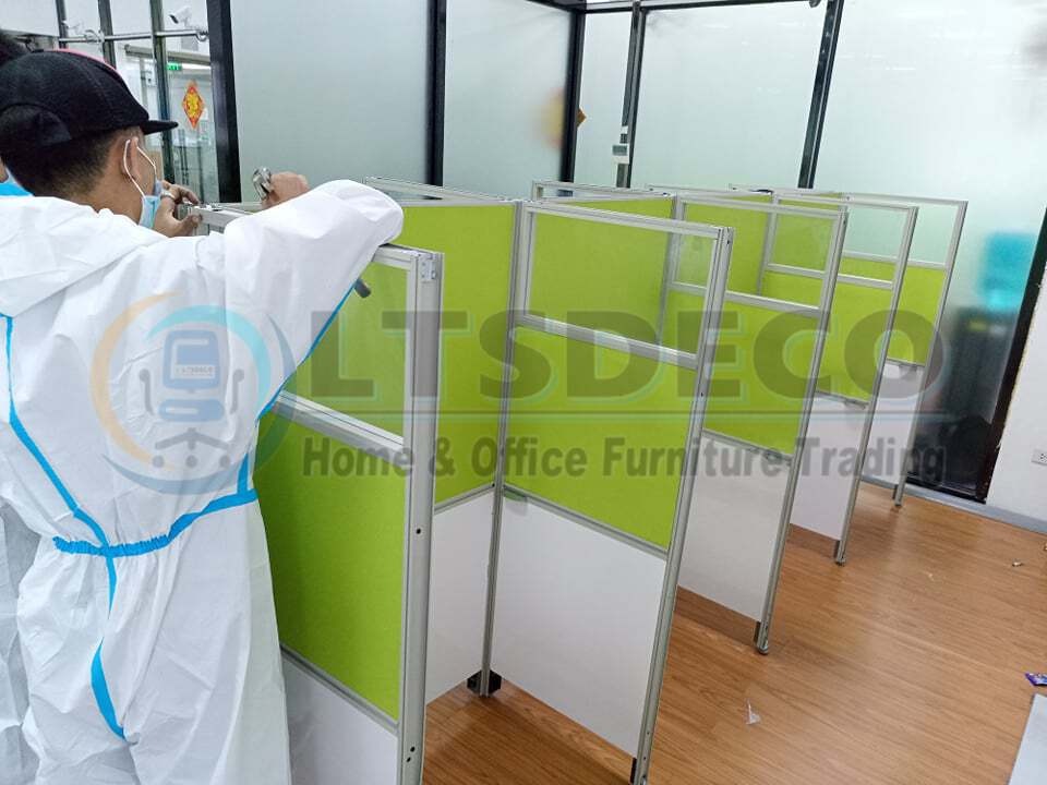 MODULAR PARTITION WORKSTATION OFFICE FURNITURE AND PARTITION, Furniture ...