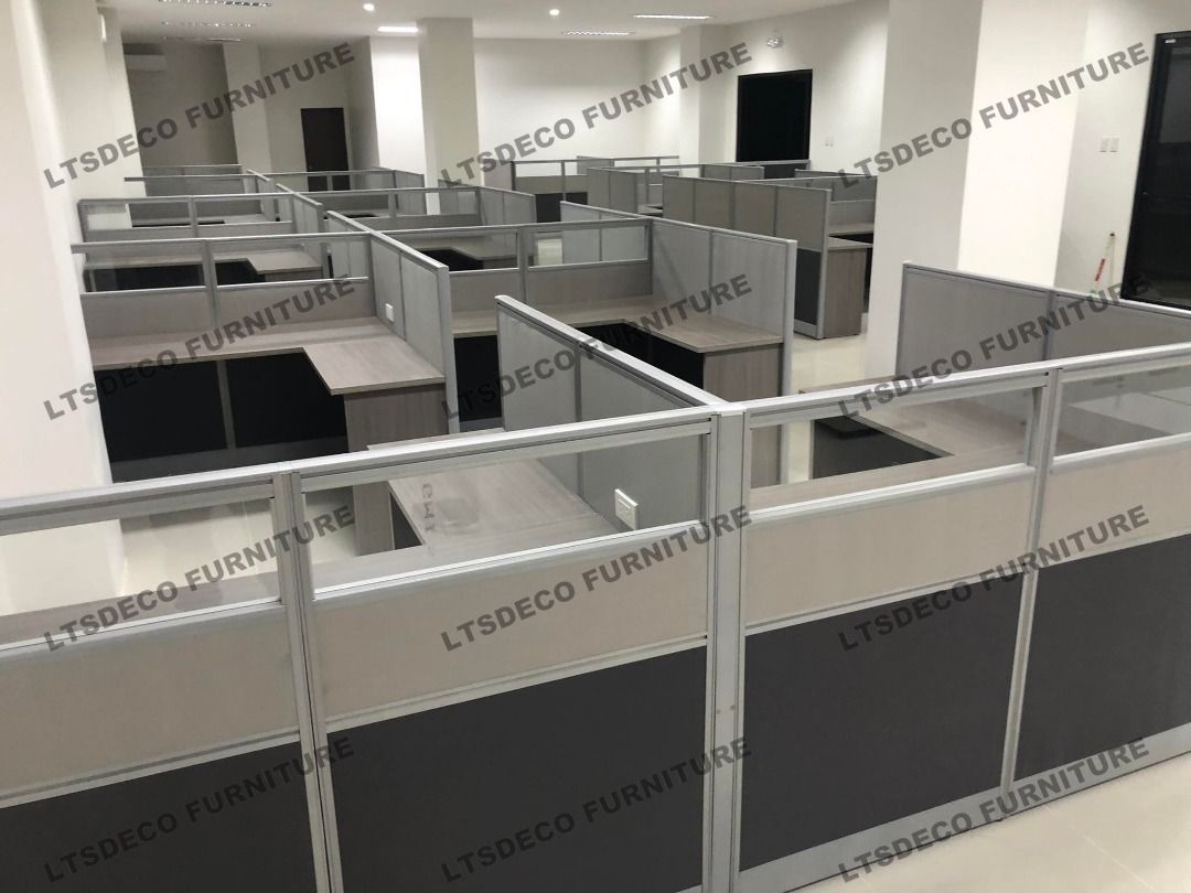 MODULAR PARTITION WORKSTATION OFFICE FURNITURE AND PARTITION, Furniture ...