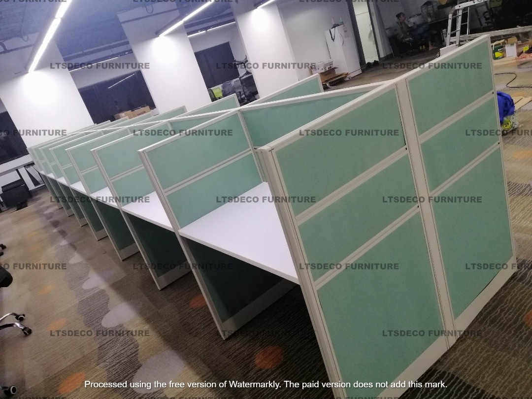 MODULAR PARTITION WORKSTATION OFFICE FURNITURE AND PARTITION, Furniture ...