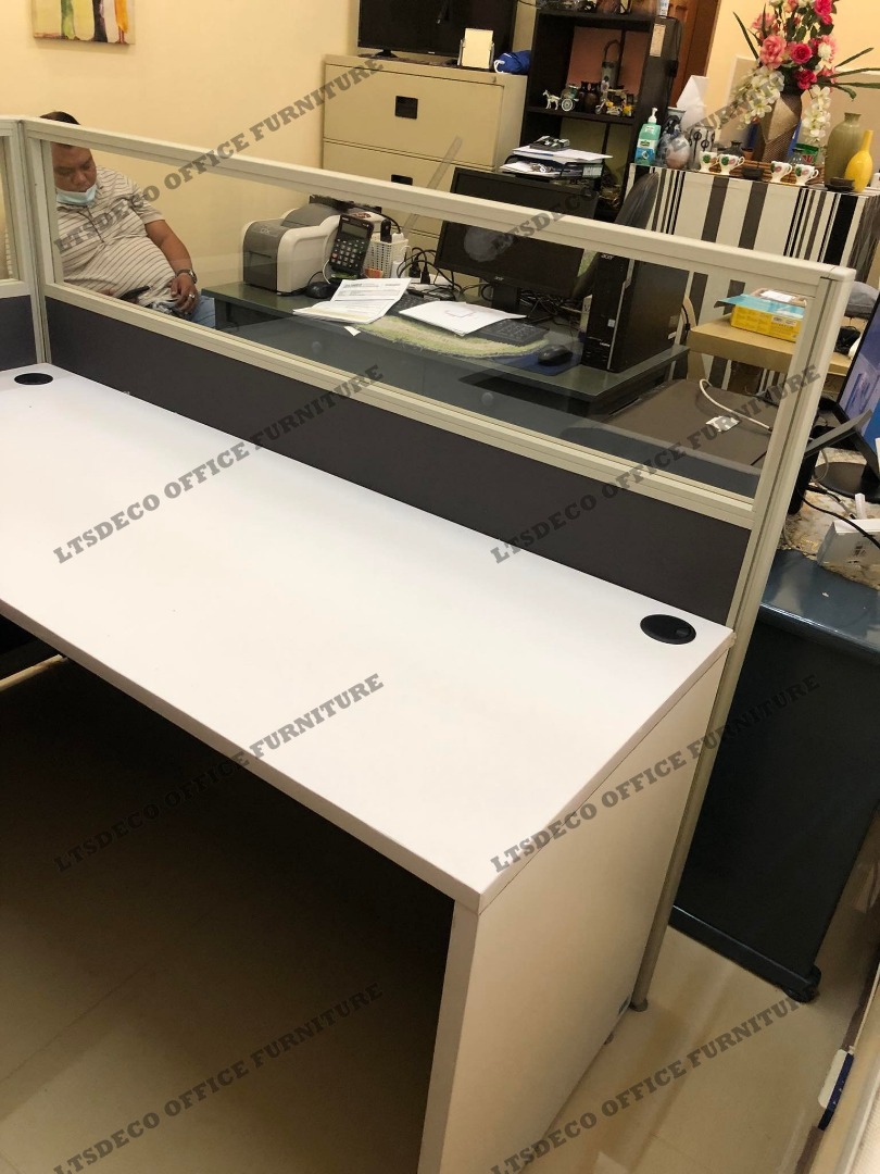 MODULAR PARTITION WORKSTATION OFFICE FURNITURE AND PARTITION, Furniture ...