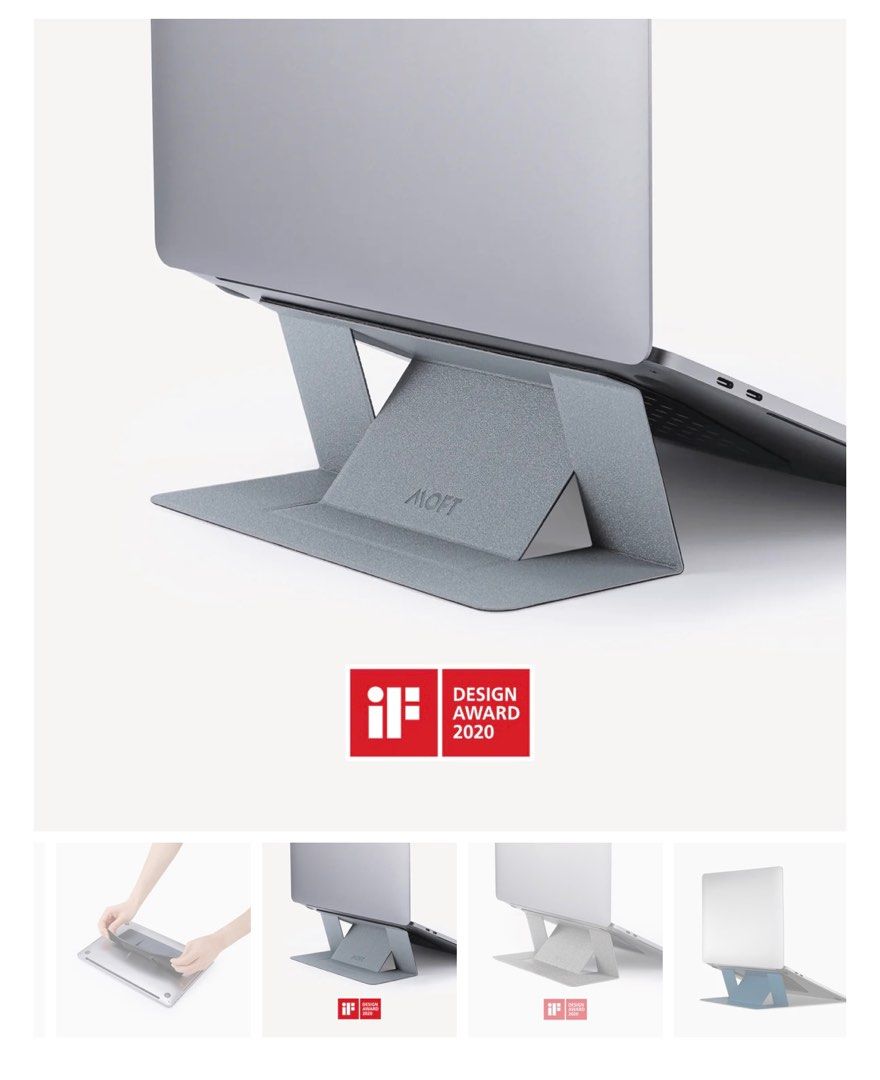 MOFT Adhesive Laptop Stand, Computers & Tech, Parts & Accessories ...
