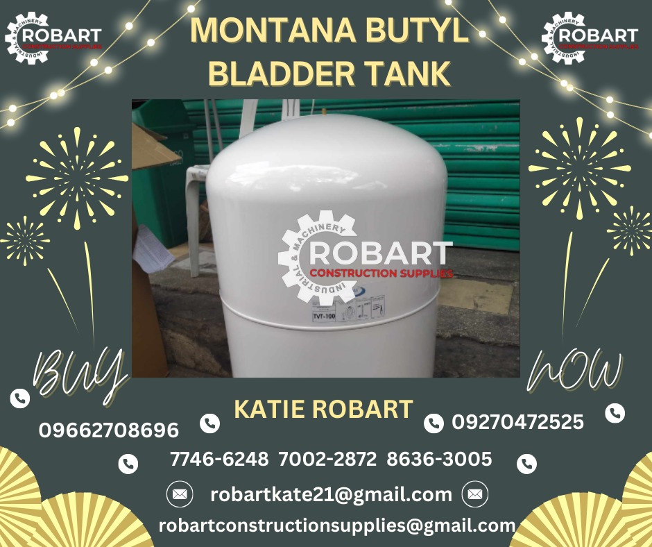 MONTANA BUTYL BLADDER TANK, Commercial & Industrial, Construction Tools ...
