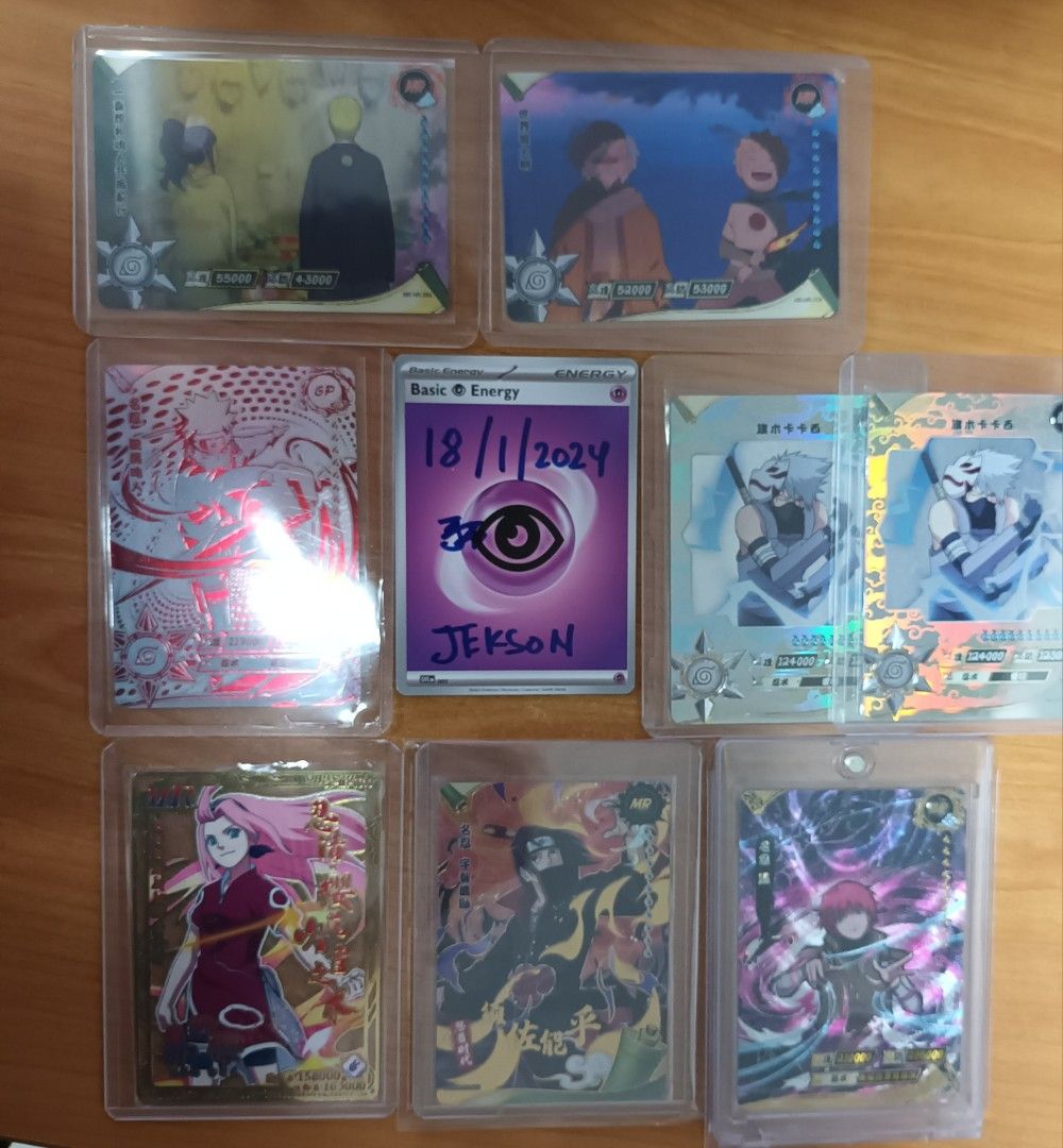 NARUTO CARD & SLAB, Hobbies & Toys, Collectibles & Memorabilia, Stamps ...
