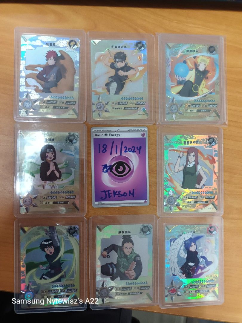 NARUTO CARD & SLAB, Hobbies & Toys, Collectibles & Memorabilia, Stamps ...