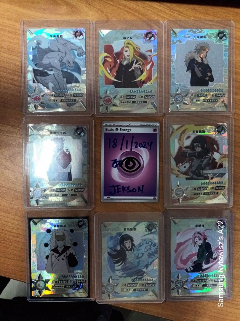 NARUTO CARD & SLAB, Hobbies & Toys, Collectibles & Memorabilia, Stamps ...
