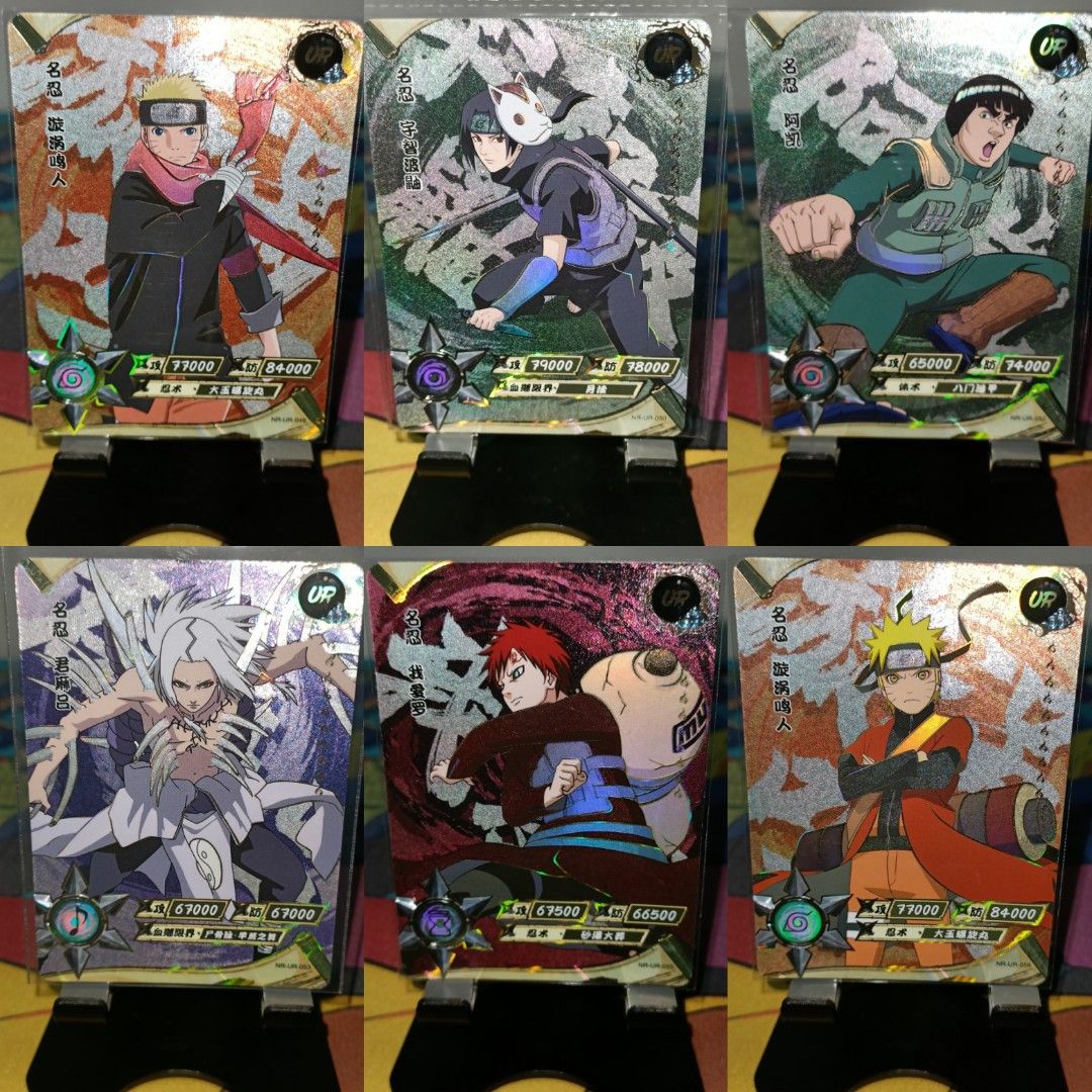 Naruto Cards $2 Lot, Hobbies & Toys, Books & Magazines, Comics & Manga ...