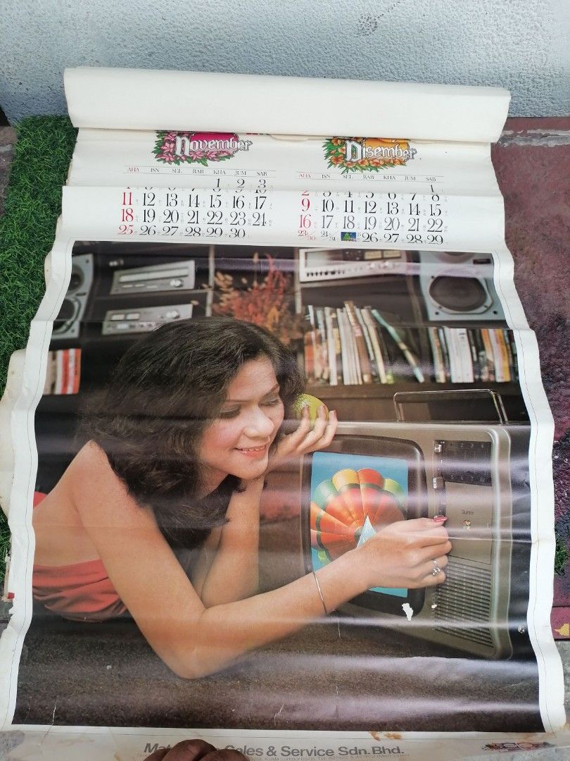 NATIONAL kalendar 1979, Hobbies & Toys, Collectibles & Memorabilia ...