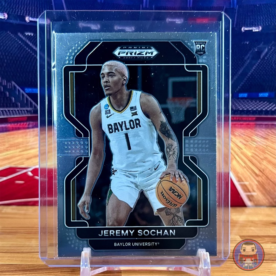 NBA Cards - Jeremy Sochan 2022 Panini Prizm Draft Picks #61 (Rookie ...