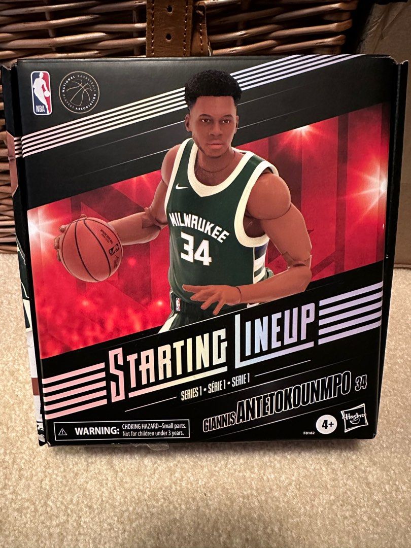 NBA Starting Lineup Giannis Antetokounmpo, Hobbies & Toys, Toys & Games ...