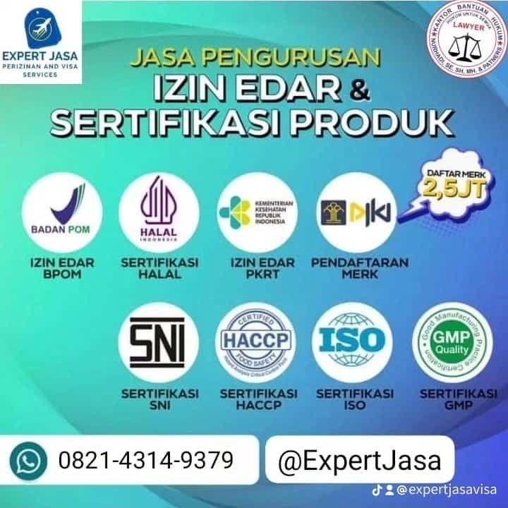 Nib pirt halal npwp paspor visa kitas kilat indonesia, Jasa, Lainnya di Carousell