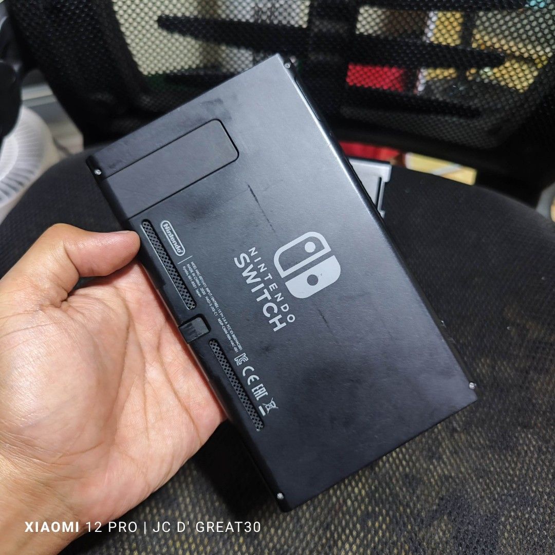 Nintendo Switch V2 Tablet Only, Video Gaming, Video Game Consoles ...