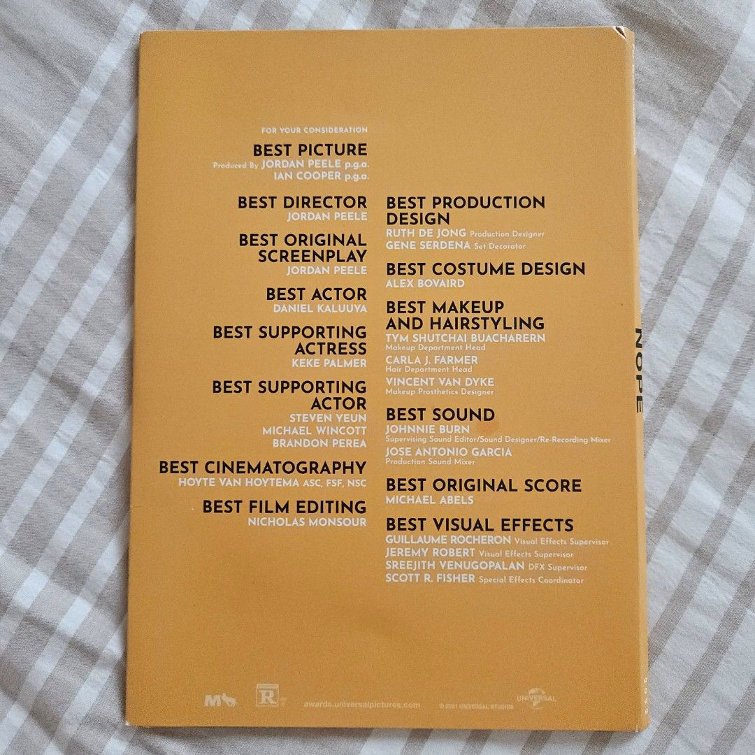 Nope RARE FYC DVD Screener, Hobbies & Toys, Music & Media, CDs & DVDs ...