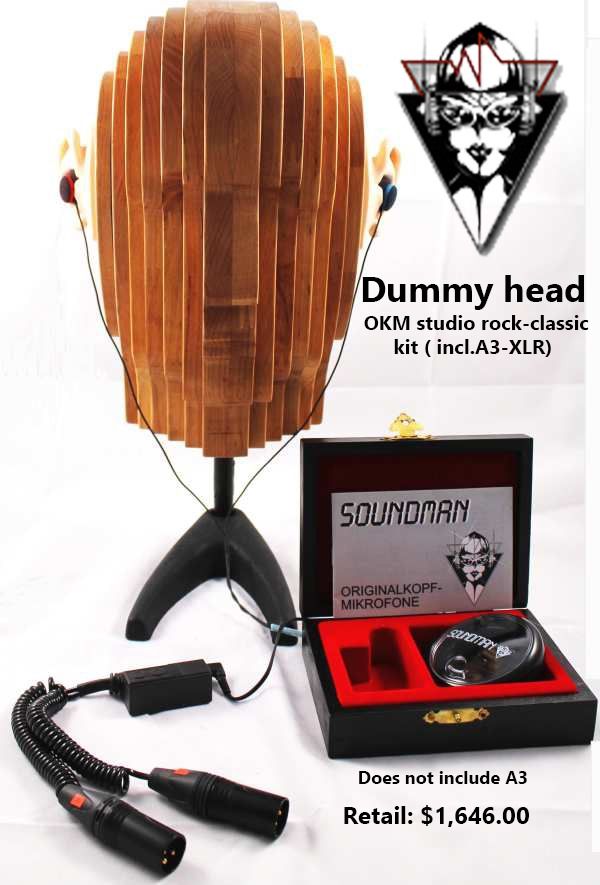 OKM II Klassik Studio with A 3 Binaural microphones , Hobbies & Toys ...