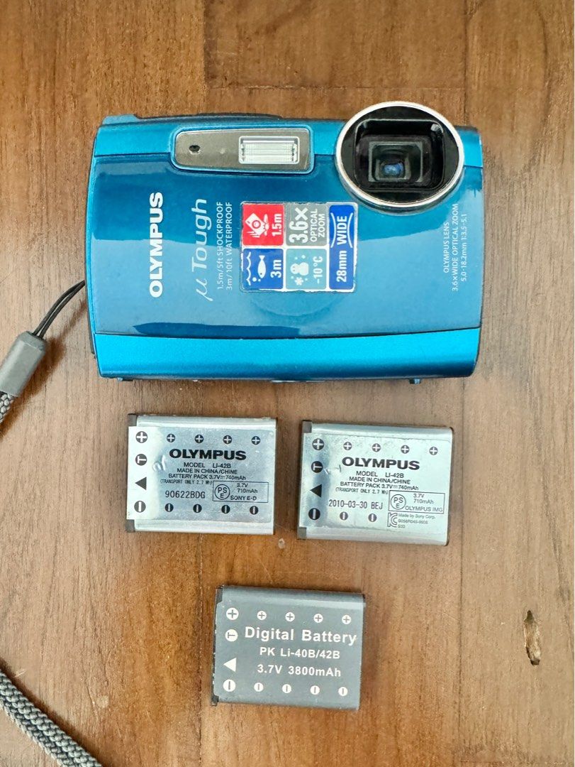 Olympus mju Tough-3000 Camera, Photography, Cameras on Carousell