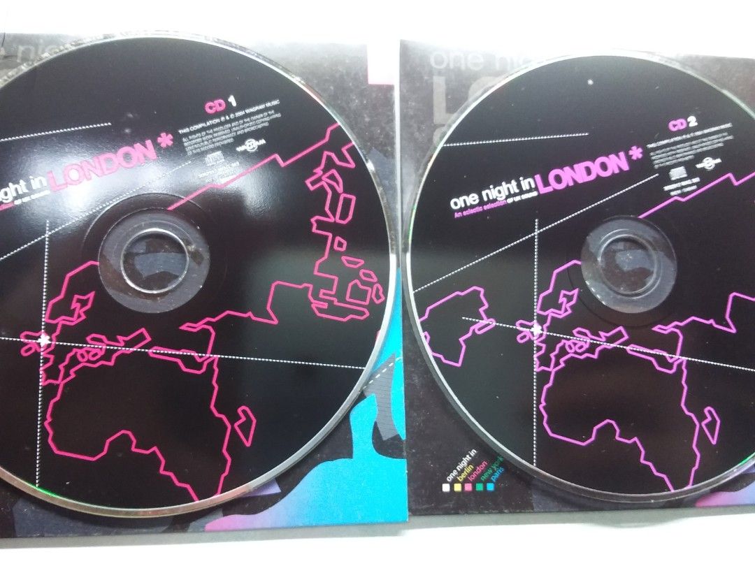 ONE NIGHT IN LONDON AN ECLECTIC SELECTION OF UK SOUND，99% NEW舊版禮盒雙CD，包 ...