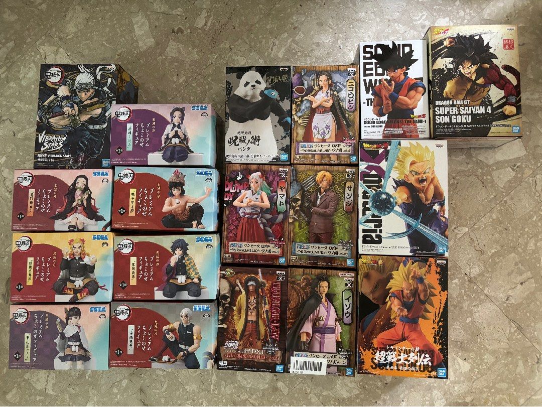 One piece demon slayer random figures, Hobbies & Toys, Toys & Games on ...