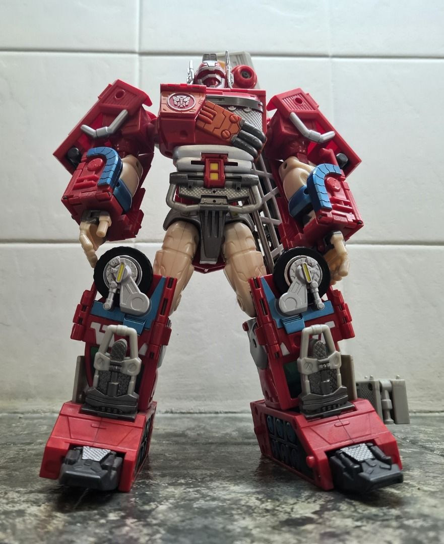 OPTIMUS PRIME FIRE CONVOY - 2001 Hasbro TRANFORMERS Robot In Disguise ...