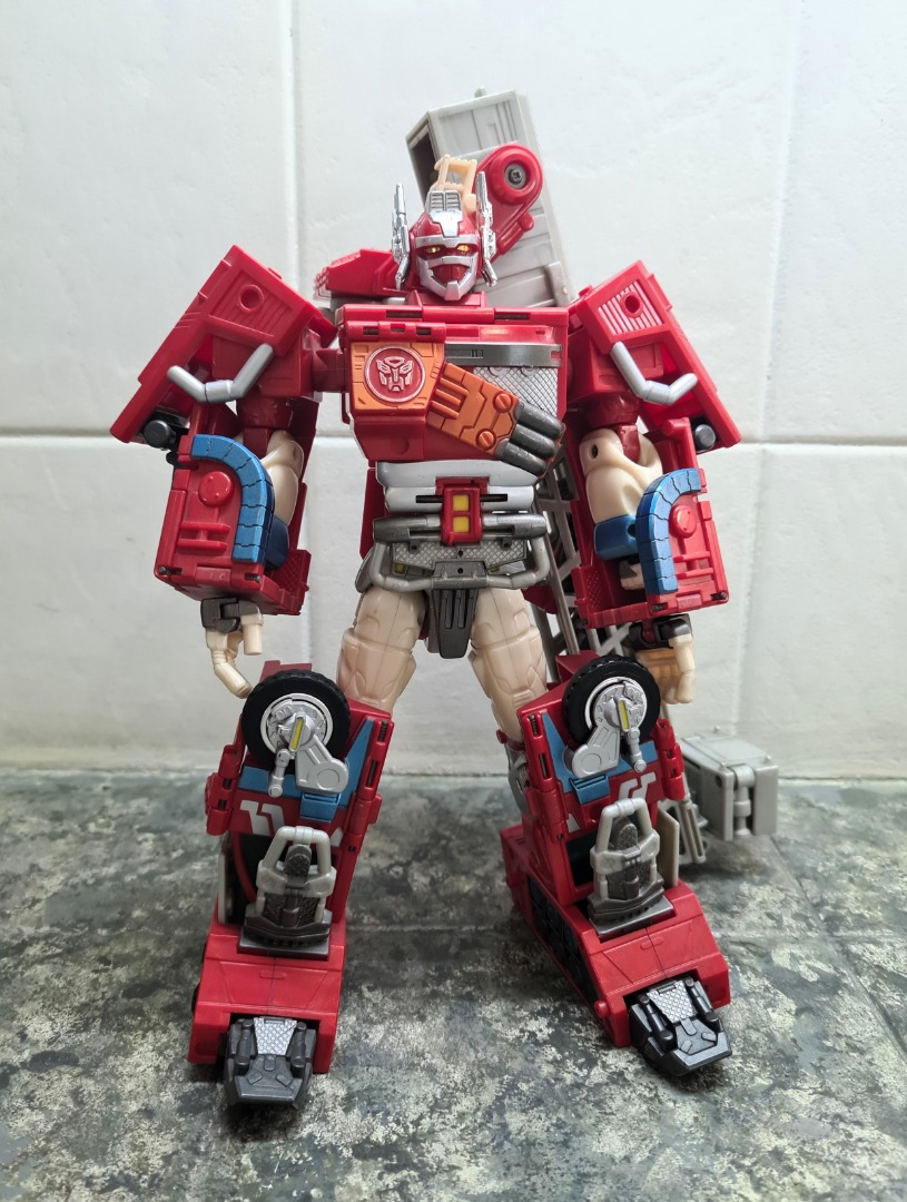 OPTIMUS PRIME FIRE CONVOY - 2001 Hasbro TRANFORMERS Robot In Disguise ...