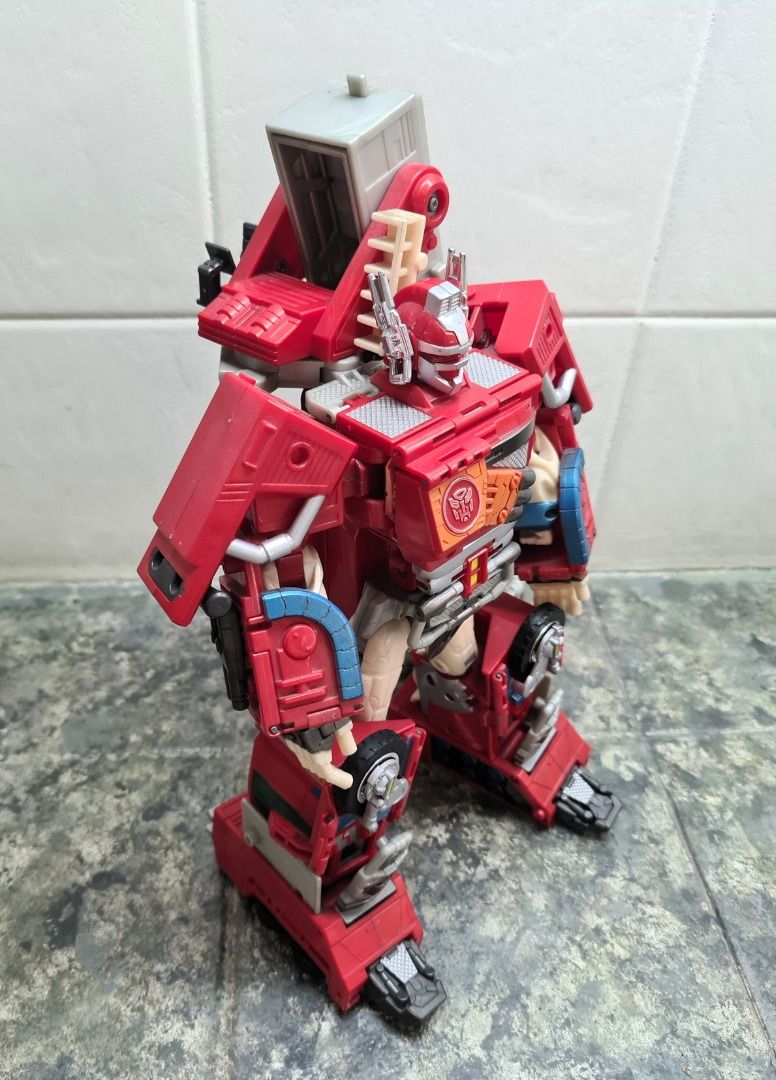 OPTIMUS PRIME FIRE CONVOY - 2001 Hasbro TRANFORMERS Robot In Disguise ...