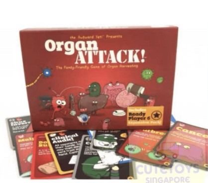 Organ Attack! English Card Game, Hobbies & Toys, Toys & Games on Carousell