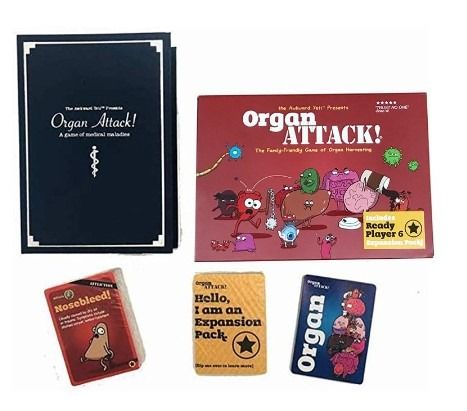Organ Attack! English Card Game, Hobbies & Toys, Toys & Games on Carousell