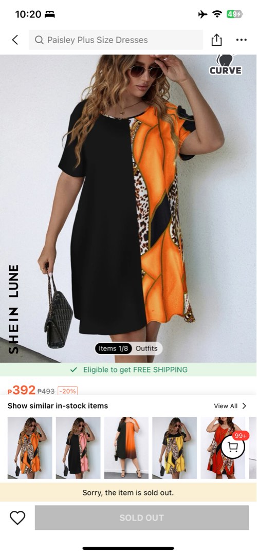 Original SHEIN dress, Women's Fashion, Dresses & Sets, Dresses on Carousell