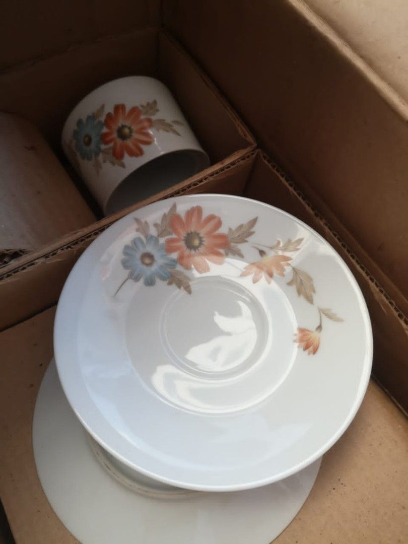 Original Vintage Noritake Gold Fleur Porcelain Tea Set - Japan ...