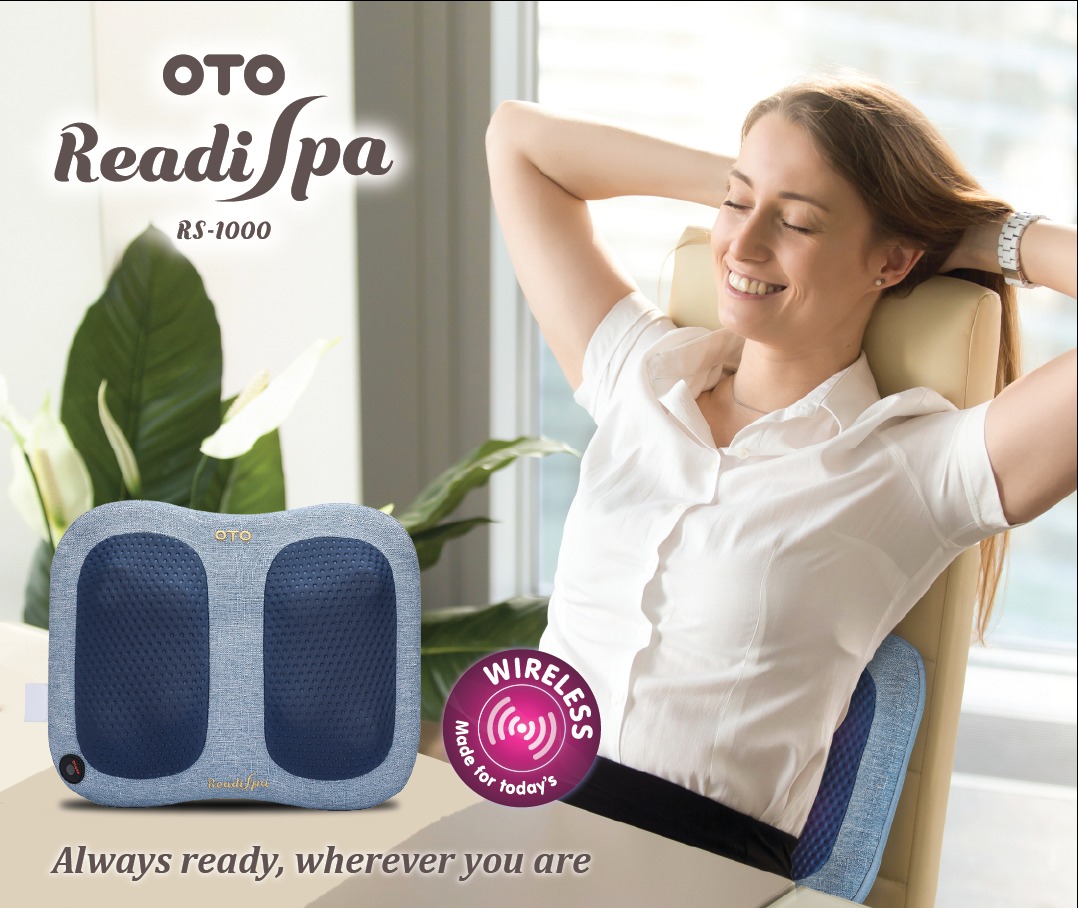 OTO ReadiSpa RS-1000 - Wireless Back & Foot Massager, Health ...