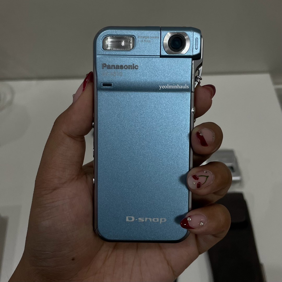 panasonic d-snap sv-as10 (blue), Photography, Cameras on Carousell