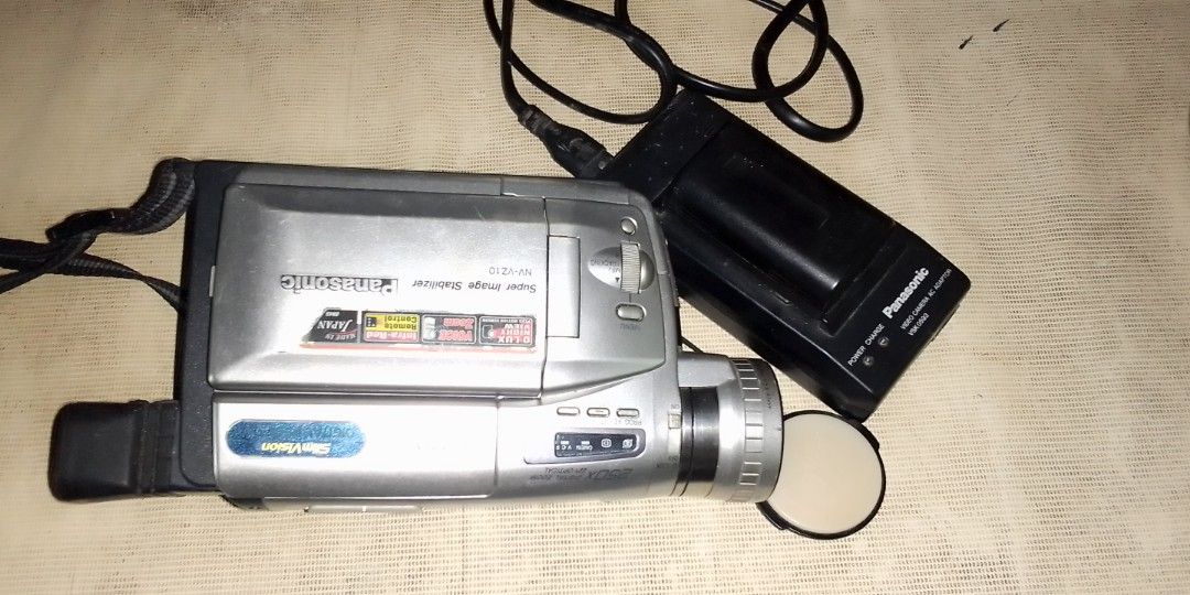 Panasonic vz 10 VHS camera recorder, Photography, Video Cameras on ...
