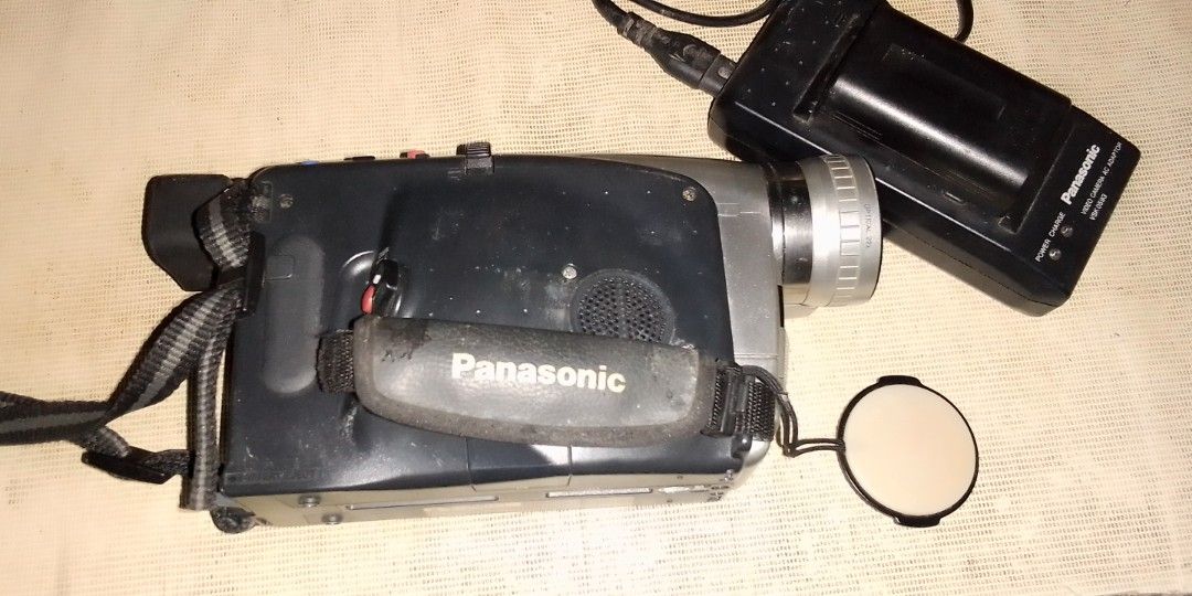 Panasonic vz 10 VHS camera recorder, Photography, Video Cameras on ...