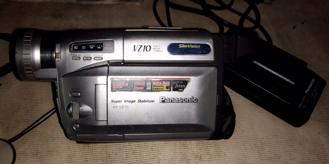 Panasonic vz 10 VHS camera recorder, Photography, Video Cameras on ...