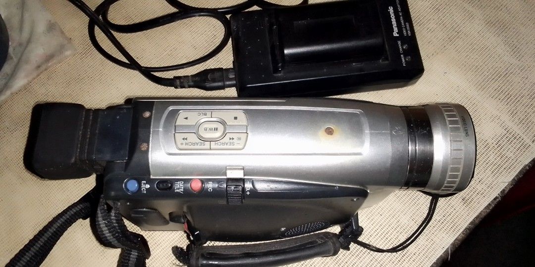 Panasonic vz 10 VHS camera recorder, Photography, Video Cameras on ...